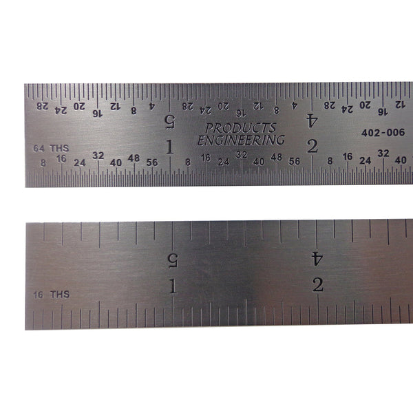 Buy Made in USA PEC 6" Rigid Stainless Steel 4R Machinist Engineer ...
